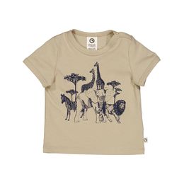 M&uuml;sli by GREEN COTTON M&uuml;sli By Green Cotton T-Shirt Jungen Gr&ouml;&szlig;e 68 beige / schwarz