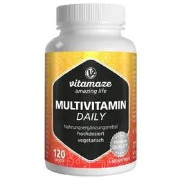 Vitamaze GmbH Multivitamin Daily ohne Jod Vegetarisch 120 ST
