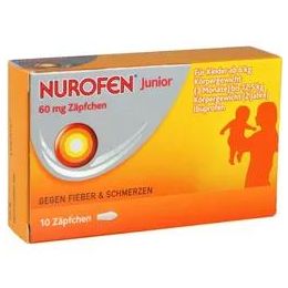 Reckitt Benckiser Deutschland GmbH Nurofen Junior 60mg Z&auml;pfchen 10 ST