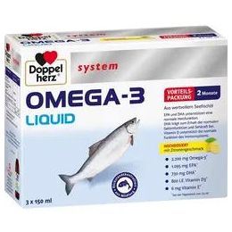 Doppelherz Omega-3 Liquid System 450 ML