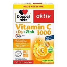 Doppelherz Vitamin C 1000+d3+zink Depot 30 ST