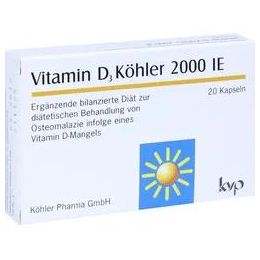 K&ouml;hler Pharma GmbH Vitamin D3 K&ouml;hler 2000 Ie 20 ST
