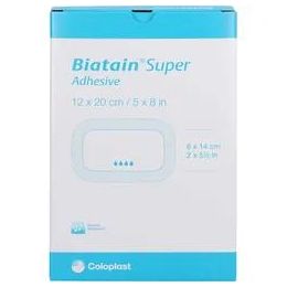 Coloplast Biatain Super Selbst-Haftend Superabs.12x20cm 10 ST