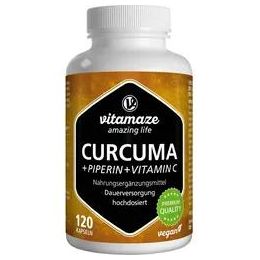 Curcuma + Piperin + Vitamin C Vegan 120 ST