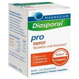 Magnesium Diasporal Pro+d3+k2 Depot Muskel+knochen 30 ST