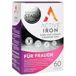 Active Iron Eisen und Vitamin B Komplex Plus 60 ST