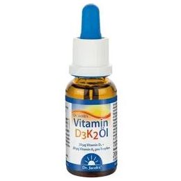 Dr. Jacob's&reg; Vitamin D3K2 &Ouml;l 800 Ie+20 Mcg D3+k2 Dr. Jacob's 20 ML