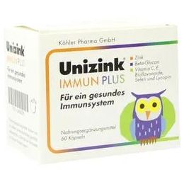 K&ouml;hler Pharma Unizink Immun Plus 60 ST