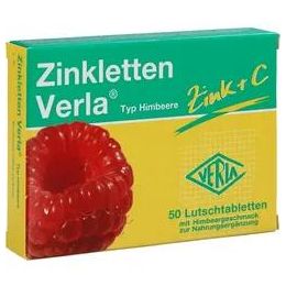 Zinkletten VERLA Himbeere 50 ST