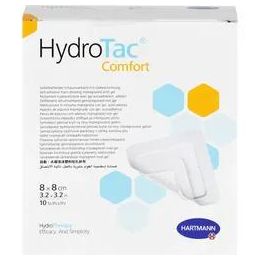 1001 Artikel Medical Hydrotac Comfort Schaumverband 8x8 cm Steril 10 ST