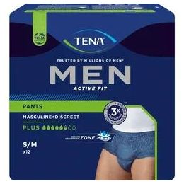 TENA Men Act.fit Inkontinenz Pants Plus S/M Blau 48 ST