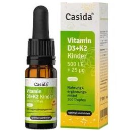 Casida Vitamin D3 K2 Tropfen Kinder Vegan 10 ML