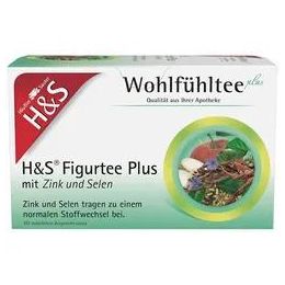H&S Figurtee Plus mit Zink und Selen 30 G