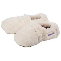Warmies Slippies Deluxe Creme Plush Gr. 36-40 1 ST