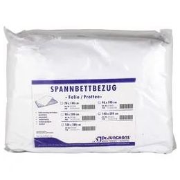 Dr. JUNGHANS Frottee Spannbettbezug 100x200cm M.folie 1 ST