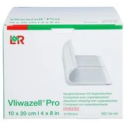 Avitamed Vliwazell pro Superabsorb.kompr.steril 10x20 cm 10 ST