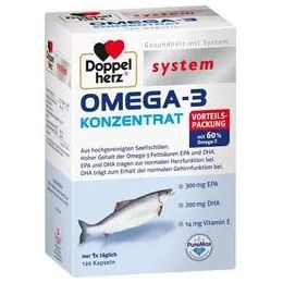 Doppelherz Omega-3 Konzentrat System 120 ST