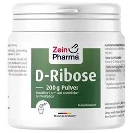 ZeinPharma D-Ribose Pulver 200G aus Fermentation 200 G