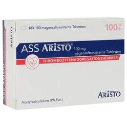 Ass Aristo 100 mg Magensaftresistente Tabletten 100 ST