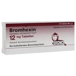 Bromhexin HERMES Arzneimittel 12mg Tabletten 20 ST