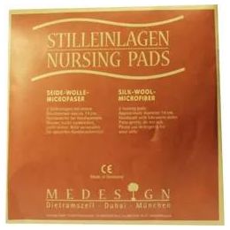 MEDESIGN Stilleinlagen Seide/Wolle/Microfaser Ca.14cm 2 ST