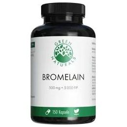 Green Naturals Bromelain 500 mg Vegan mit 5000 Fip 150 ST
