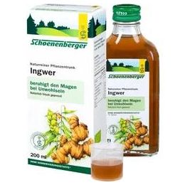 Salus Ingwer Pflanzentrunk Schoenenberger 200 ML