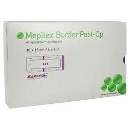 Mepilex Border Post-Op 10x15 cm Verband Haftend 10 ST