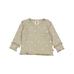 M&uuml;sli by GREEN COTTON M&uuml;sli By Green Cotton Shirt M&auml;dchen Gr&ouml;&szlig;e 86 khaki / rosa