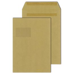 HTI-Living Versandtasche mit Fenster 250 St., selbstklebend DIN C4