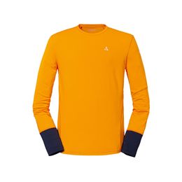Sch&ouml;ffel Sch&ouml;ffel Funktionsshirt 'Sandegg' Herren Gr&ouml;&szlig;e XL dunkelorange / schwarz