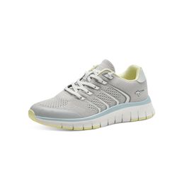 Tamaris Sneaker '1-23765-42' Damen Gr&ouml;&szlig;e 36 grau / hellgrau / gr&uuml;n