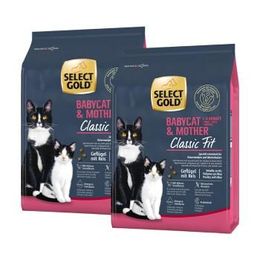 SELECT GOLD Babycat+Mother Gefl&uuml;gel und Reis 2x2,5 kg
