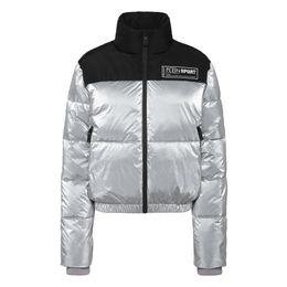 Plein Sport Jacke Damen Gr&ouml;&szlig;e M schwarz / silber