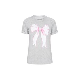 NALLY T-Shirt Damen Gr&ouml;&szlig;e S grau / pink / wei&szlig;