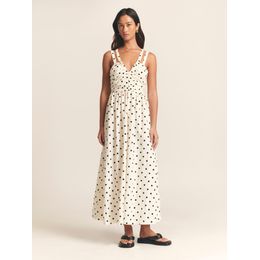 St Mrlo Kleid 'Ashli' Damen Gr&ouml;&szlig;e 42 schwarz / wei&szlig; Sommerkleid