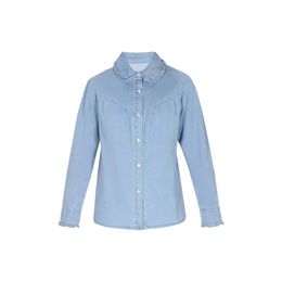 NALLY Bluse Damen Gr&ouml;&szlig;e M blue denim