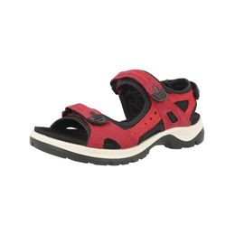 Ecco Trekkingsandale 'Offroad' Damen Gr&ouml;&szlig;e 42 rot / schwarz / wei&szlig;