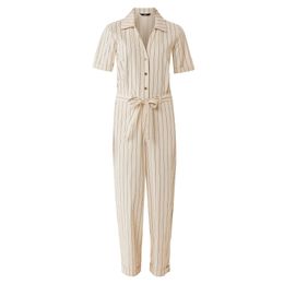 Mexx Jumpsuit Damen Gr&ouml;&szlig;e M creme / schwarz