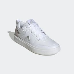 Sneaker adidas Sportswear "PARK STREET", Gr. 37, weiß (cloud weiß, cloud weiß, silber metallic), Synthetik, Sportlich, Schuhe