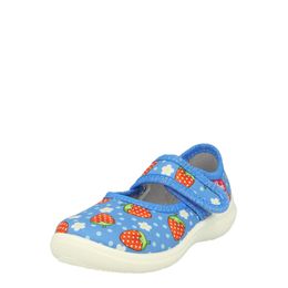 Beck Slippers 'Erdbeere' girl size 25 Light blue / Light green / Red / White