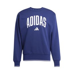 adidas Sportswear Sportsweatshirt 'COLLEGIATE' Herren Gr&ouml;&szlig;e S dunkelblau / wei&szlig;