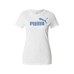 Puma Funktionsshirt 'ESS No. 1' Damen Gr&ouml;&szlig;e XL saphir / wei&szlig;