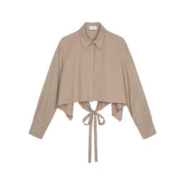 Oh April M&eacute;lie Blouse Taupe ' ' Damen Gr&ouml;&szlig;e M taupe