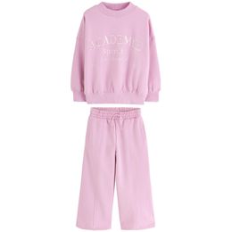 next Set: Sweatshirt und Hose M&auml;dchen Gr&ouml;&szlig;e 98 hellpink