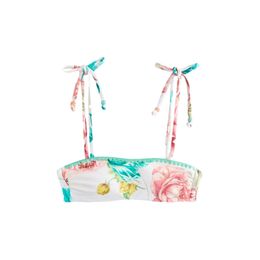 next Bikinitop Damen Gr&ouml;&szlig;e 115 aqua / senf / altrosa / wei&szlig;