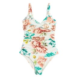 next Badeanzug Damen Gr&ouml;&szlig;e XS aqua / limone / pastellrot / wei&szlig;