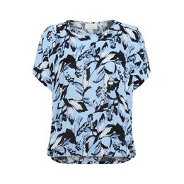 Kaffe Bluse 'KAAmber' Damen Gr&ouml;&szlig;e L saphir / hellblau / schwarz / wei&szlig;