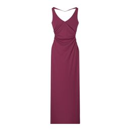 Bershka Kleid Damen Gr&ouml;&szlig;e 40 aubergine Winterkleid