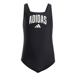 adidas Sportswear Sportbadeanzug 'Collegiate' M&auml;dchen Gr&ouml;&szlig;e 152 schwarz / wei&szlig;